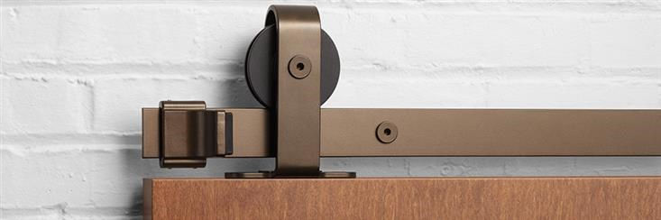 Flat Track Sliding Barn Door Hardware | PEMKO